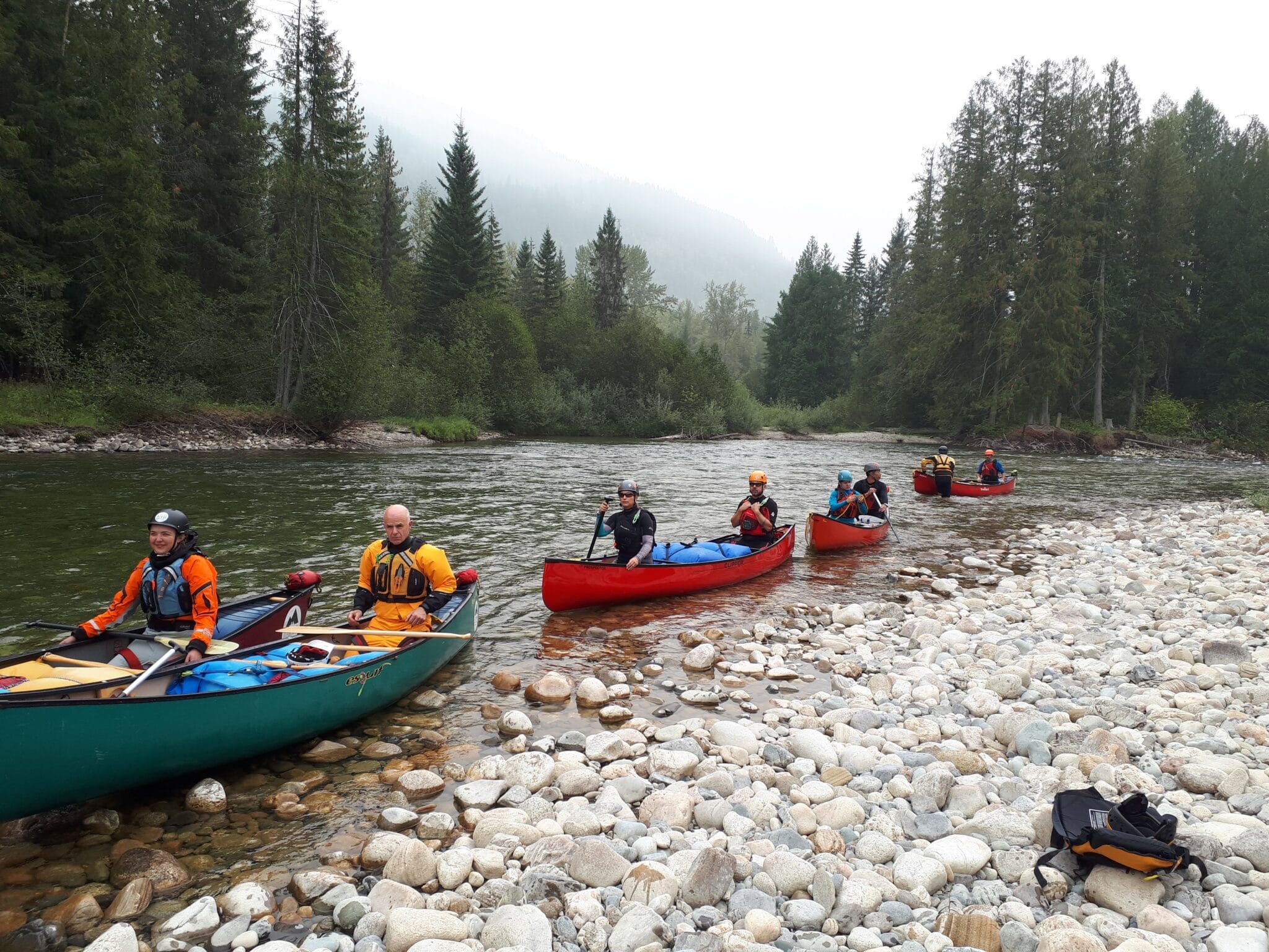 Weekend River Canoeing Courses in BC - Vernon Okanagan